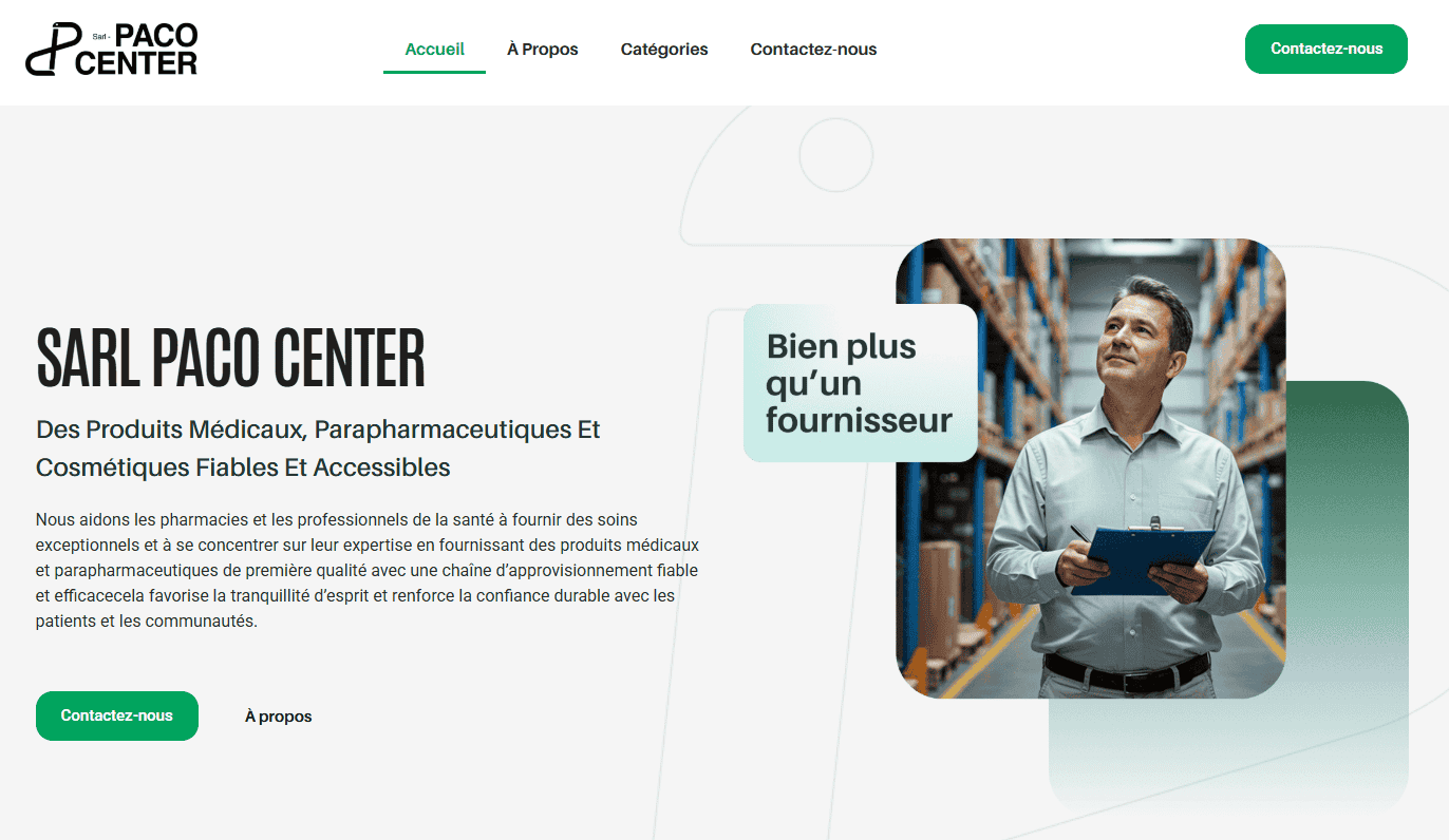 Accueil - Paco center